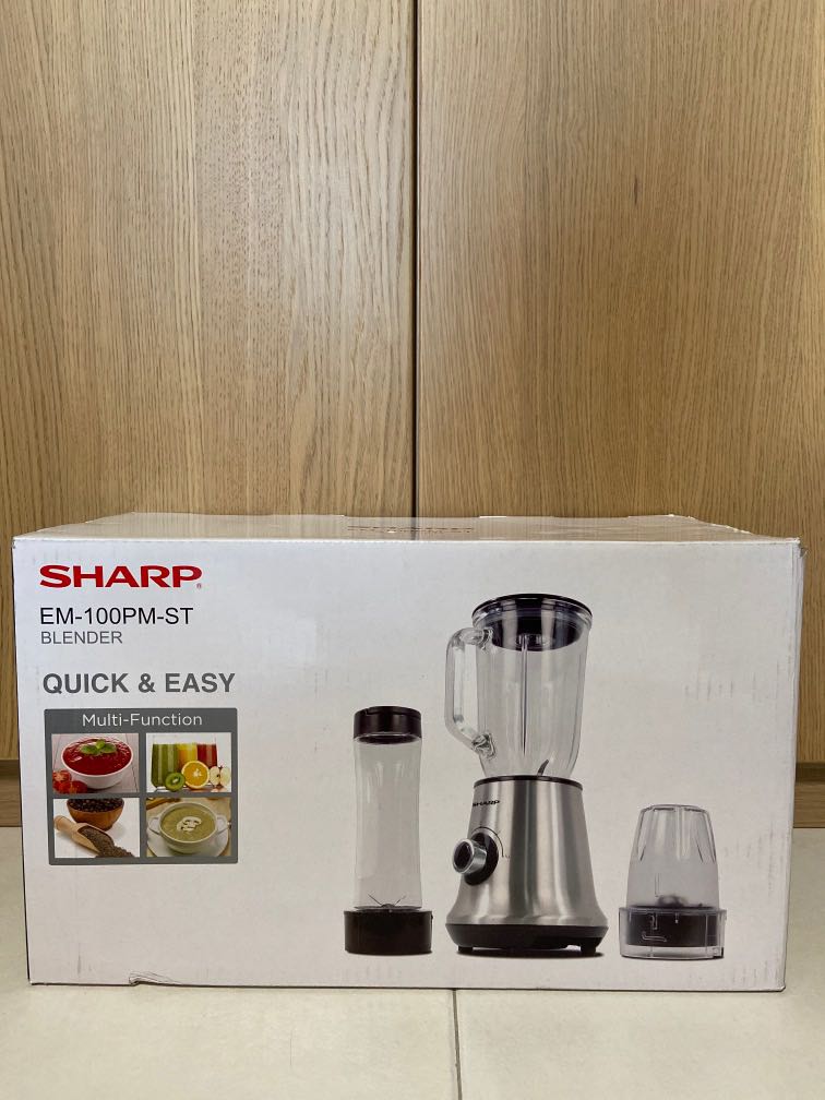 Sharp Blender EM-100PM-ST, Furniture & Home Living, Kitchenware ...