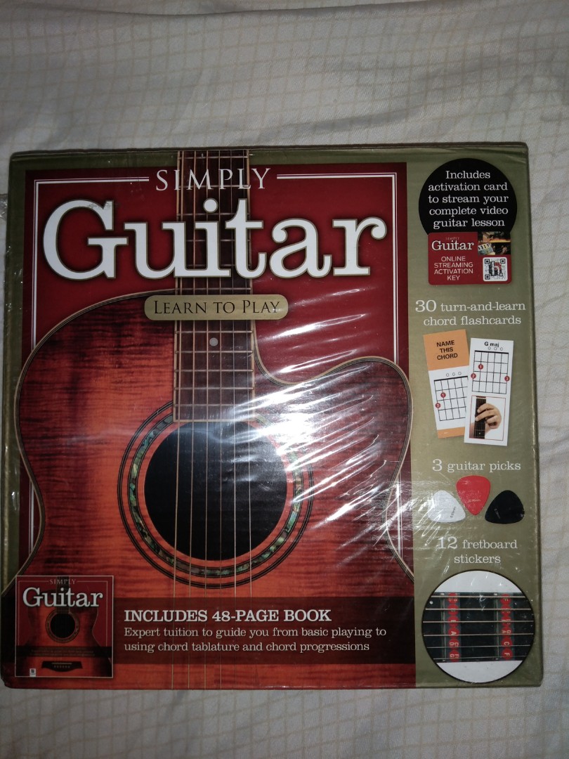 Simply Guitar: Learn to Play Pack, Hobbies & Toys, Music & Media, Music ...
