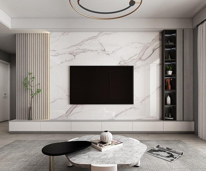 sintered stone feature wall, Furniture & Home Living, Home Decor, Wall ...