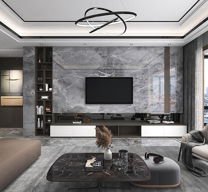 sintered stone feature wall, Furniture & Home Living, Home Decor, Wall ...