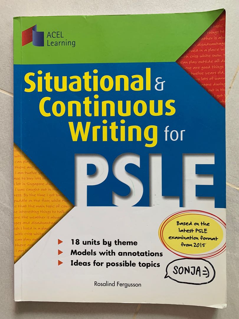 Situational & continues writing for PSLE, Hobbies & Toys, Books ...
