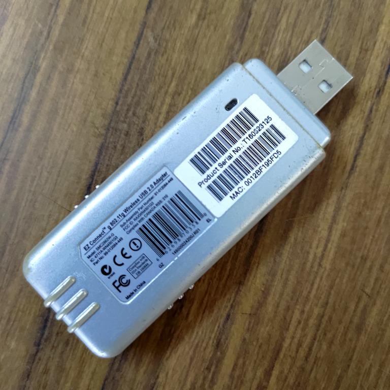 ( Unknown Condition ) SMC WZ Connect 802.11g USB WiFi LAN Wireless PC ...