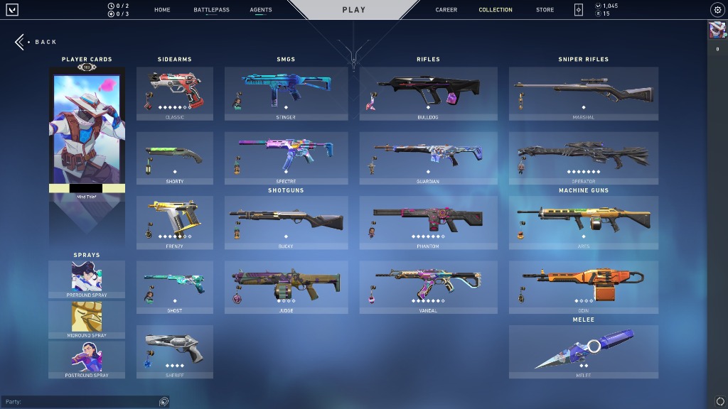 STACKED Valorant Account With 2 Bundles & 1045 VP Left, Video Gaming ...