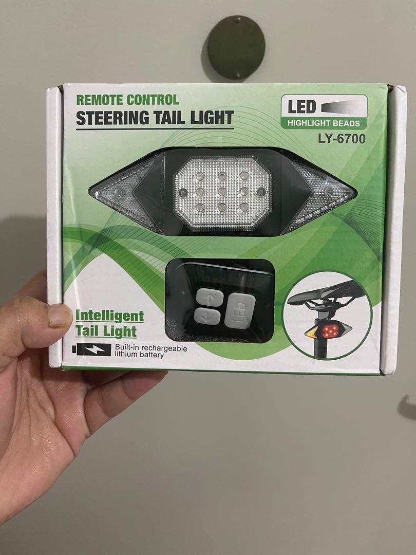 Steering Tail Light Remote Control, Sports Equipment, Bicycles & Parts ...