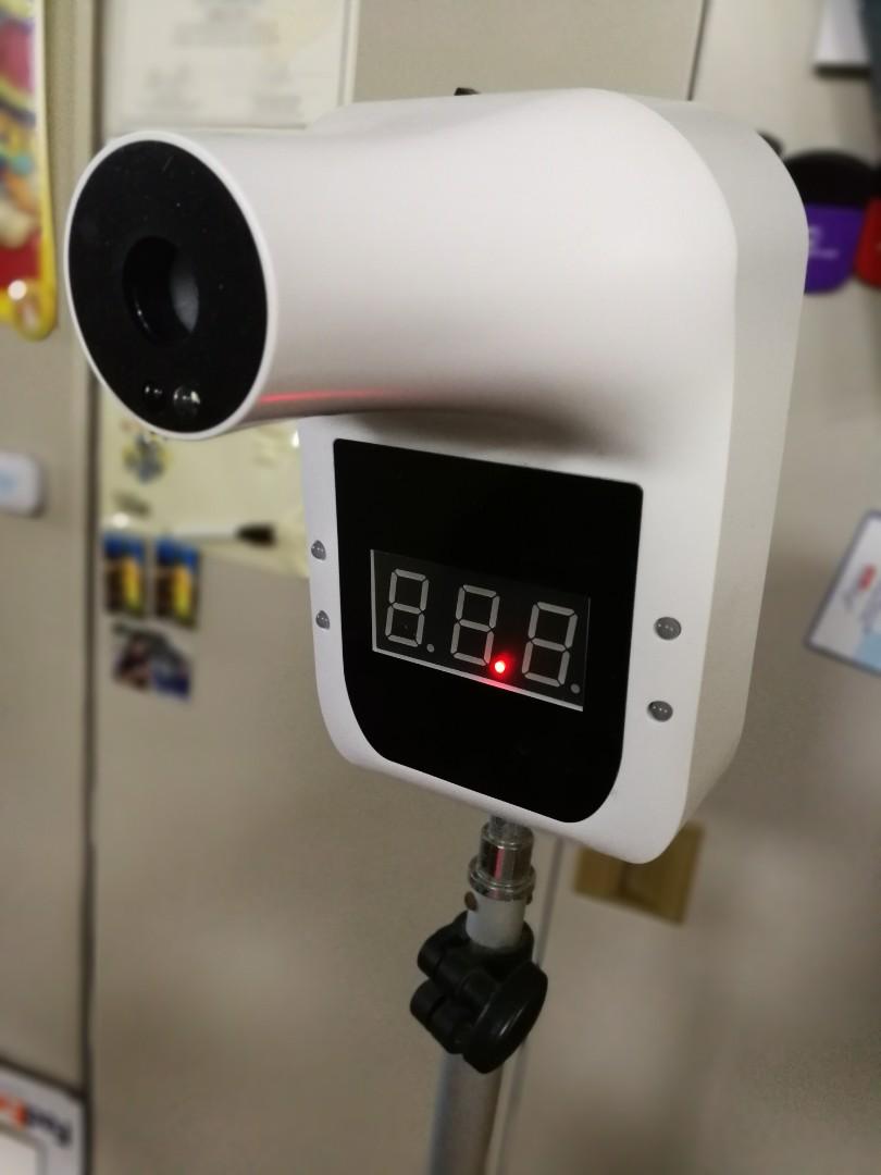 Temperature Scanner + Stand. Battery powered, Health & Nutrition ...