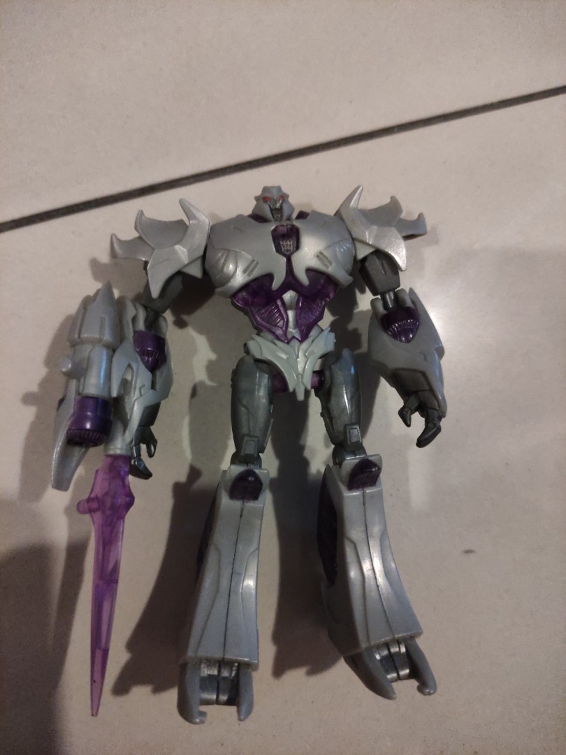 Transformers Prime Cyberverse Commander Class Series Megatron Optimus ...