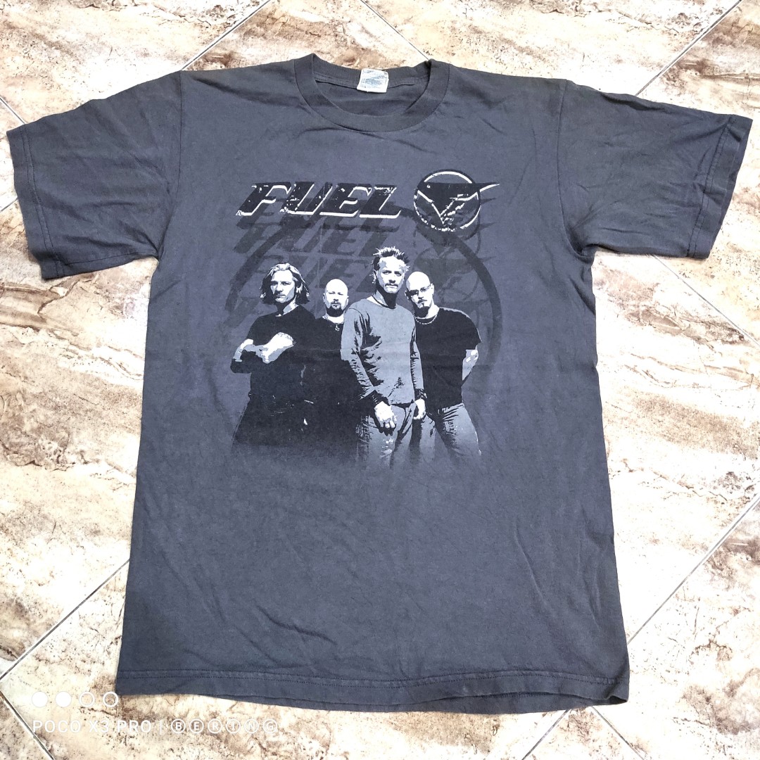 T-SHIRT ROCK BAND FUEL - NATURAL SELECTION ALBUM, Men's Fashion, Tops ...