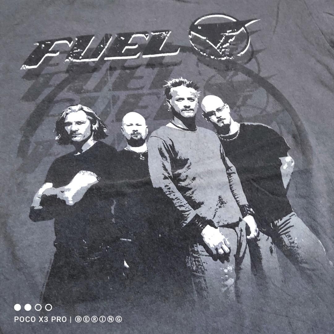 T-SHIRT ROCK BAND FUEL - NATURAL SELECTION ALBUM, Men's Fashion, Tops ...