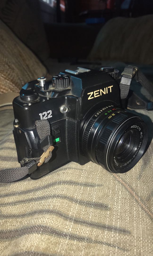Zenit 122 vintage Camera w/ Helios and Jupiter lens, Photography ...