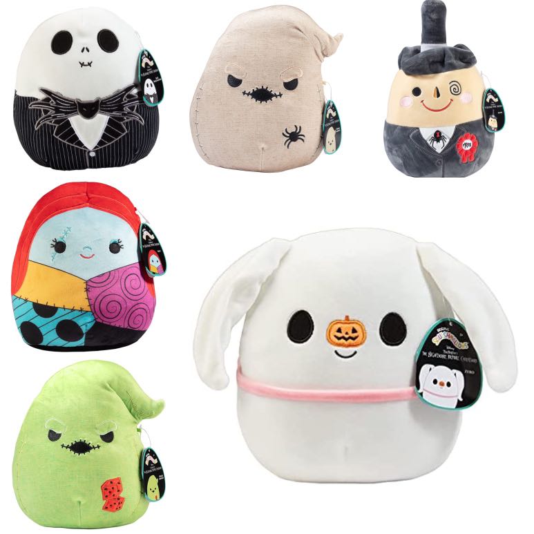 [怪誕城之夜公仔] The Nightmare before Christmas Squishmallow 8” 公仔 (Jack ...