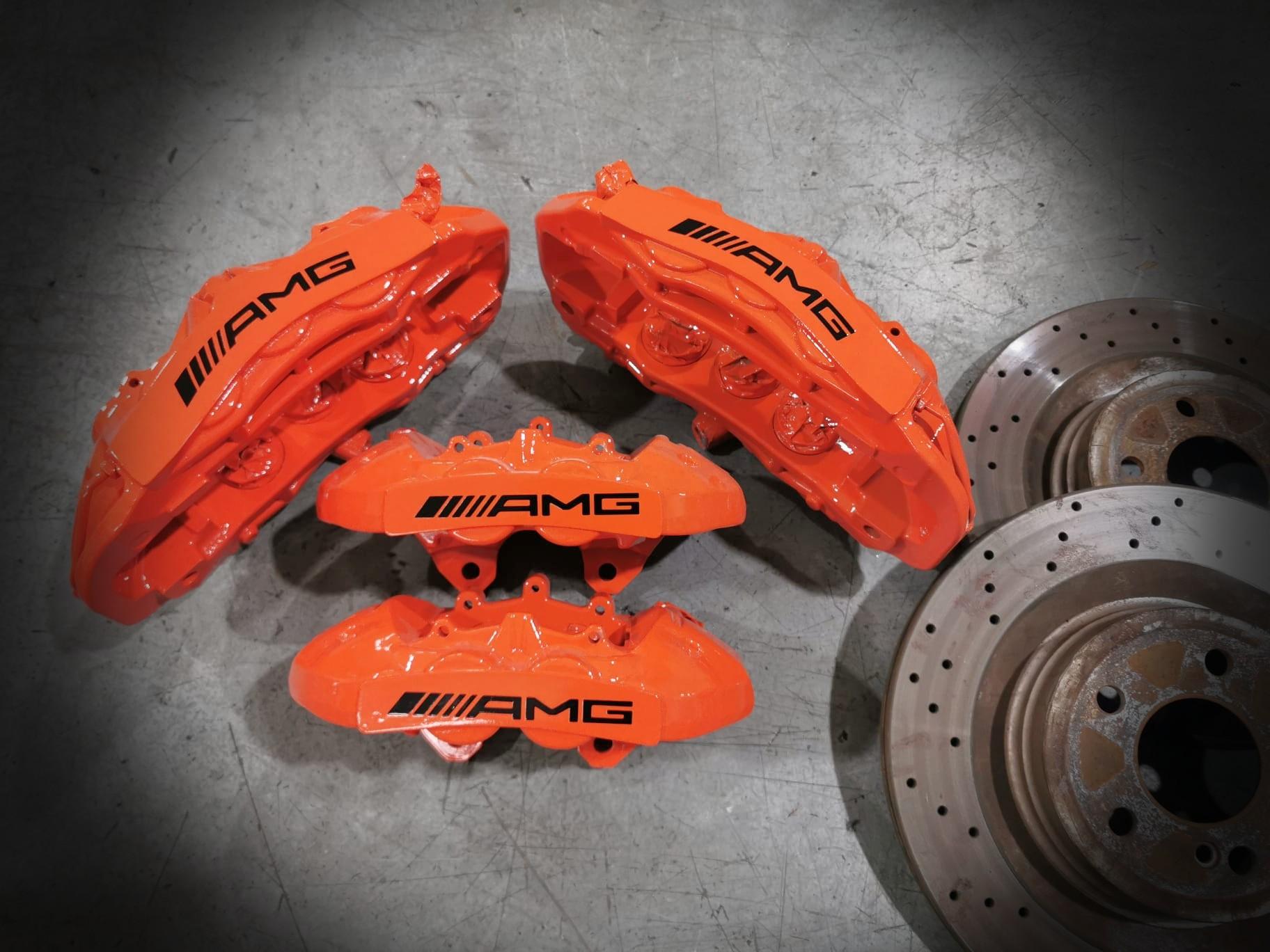 AMG Original 355MM 6-Pot & 330MM 4-Pot BBK set, Car Accessories ...