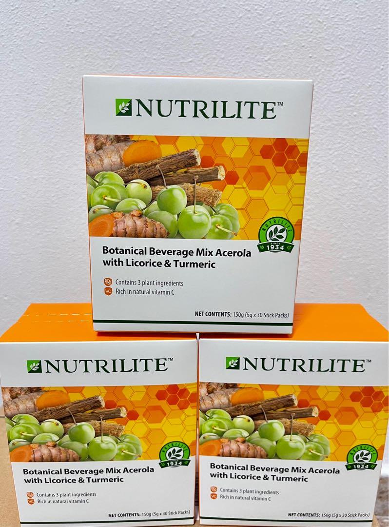 Botanical Beverage Mix Acerola with Licorice & Turmeric, Health ...