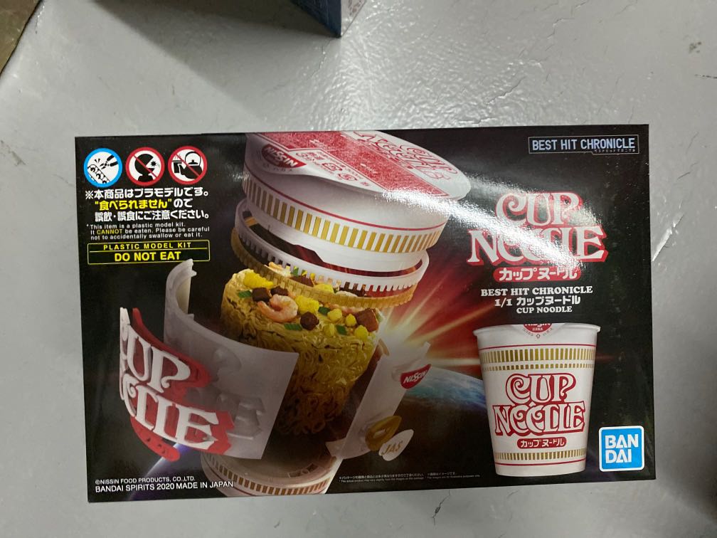 Brand new nissin cup noodle model kit, Hobbies & Toys, Toys & Games on ...