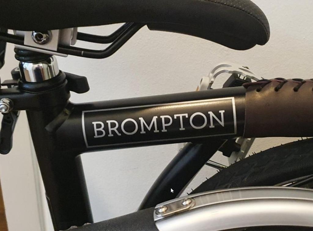 Brompton decals, Sports Equipment, Bicycles & Parts, Parts ...