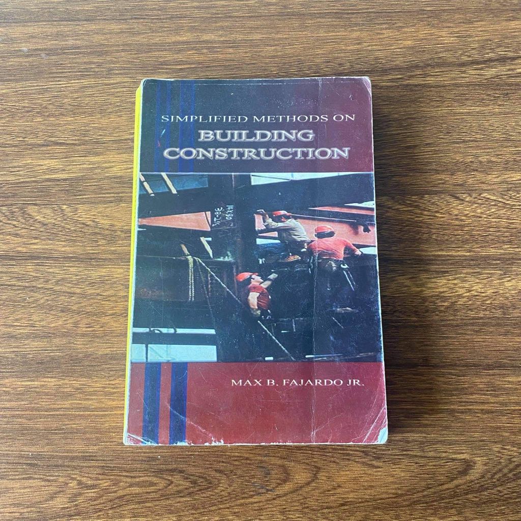 Building Construction by Max B. Fajardo Jr., Hobbies & Toys, Books ...