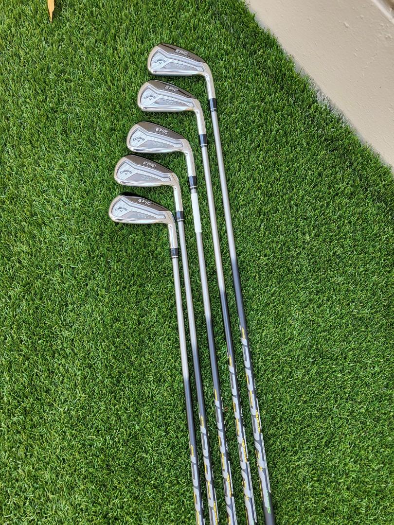 Callaway Japanese Spec Epic Star Forged golf irons, Sports Equipment ...