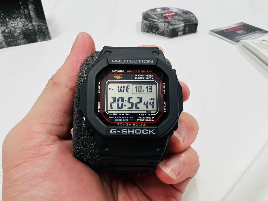 Casio G-Shock GWM5610 GWM5610-1 Tough Solar & Multi Band 6, Men's ...