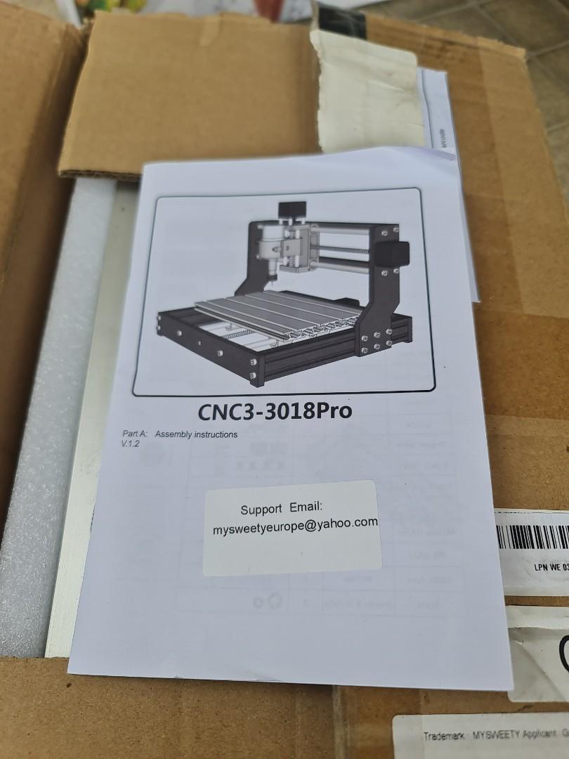 Cnc3-3018pro engraving laser machine, Computers & Tech, Office ...