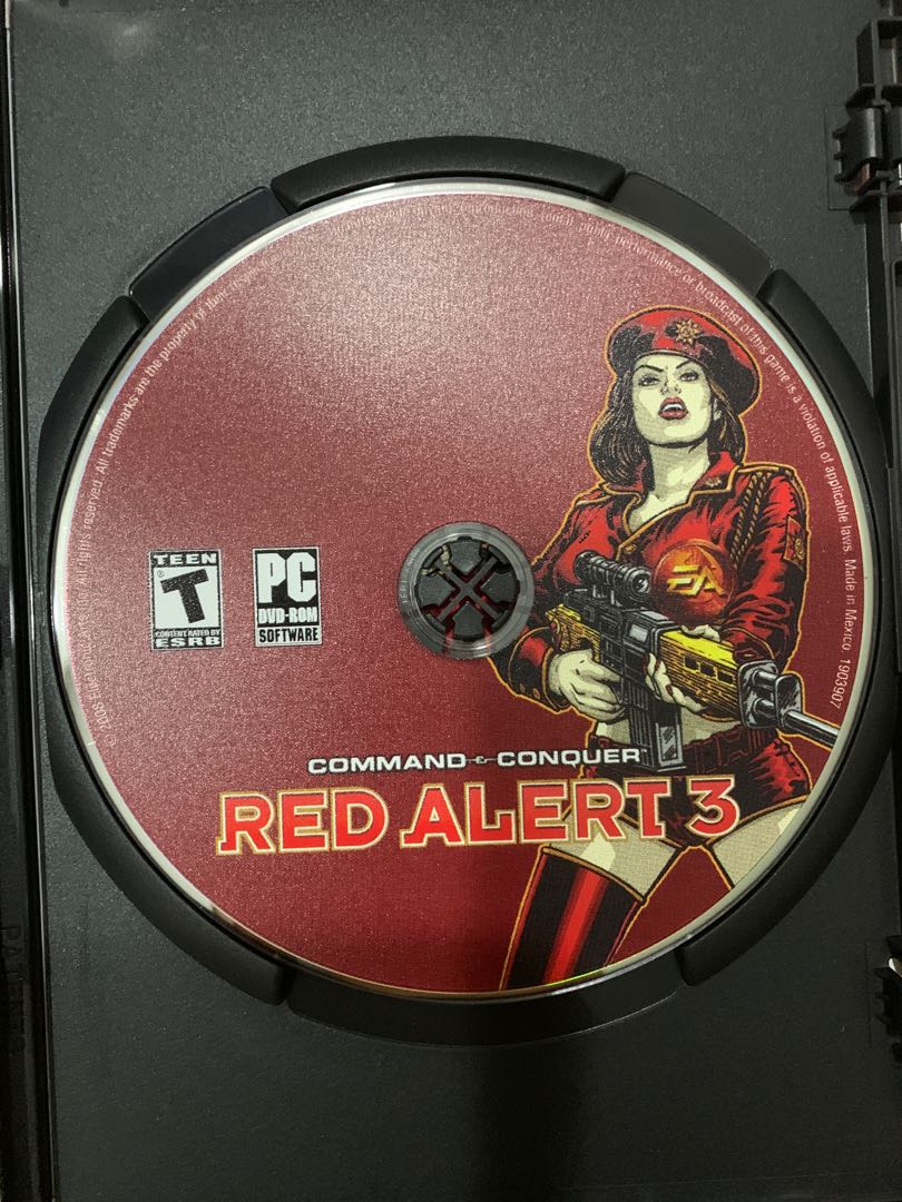 Command & Conquer Red Alert 3 PC Game with Game Poster, Video Gaming ...