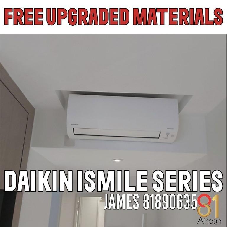 Daikin iSmile aircon [5Ticks] [System 2/3/4] [Built in Wifi], TV & Home ...
