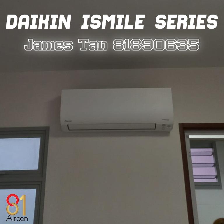 Daikin iSmile System 3 aircon [Built in Wifi Adapter], TV & Home ...