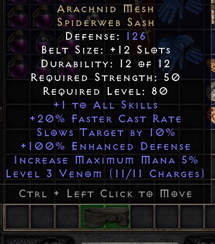 DIABLO 2: RESURRECTED D2R ARACHNID MESH, Video Gaming, Video Games ...