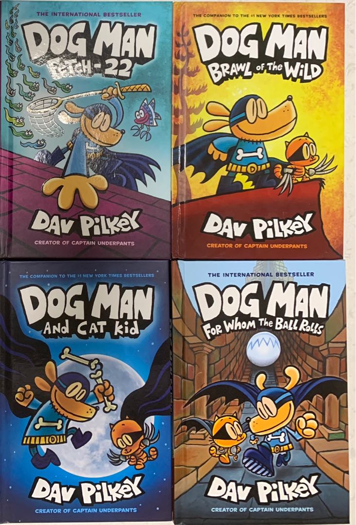 Dog man set, Hobbies & Toys, Books & Magazines, Children's Books on ...