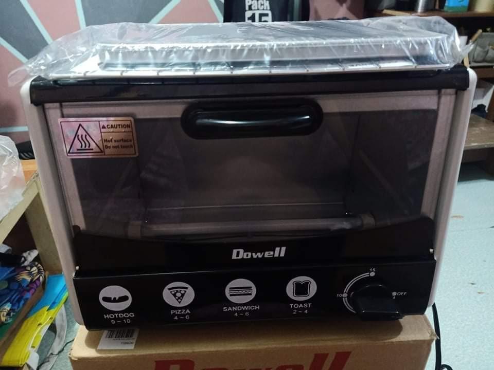 Dowell 6L oven electric toaster for bread, pizza, hotdog, sandwich, TV ...