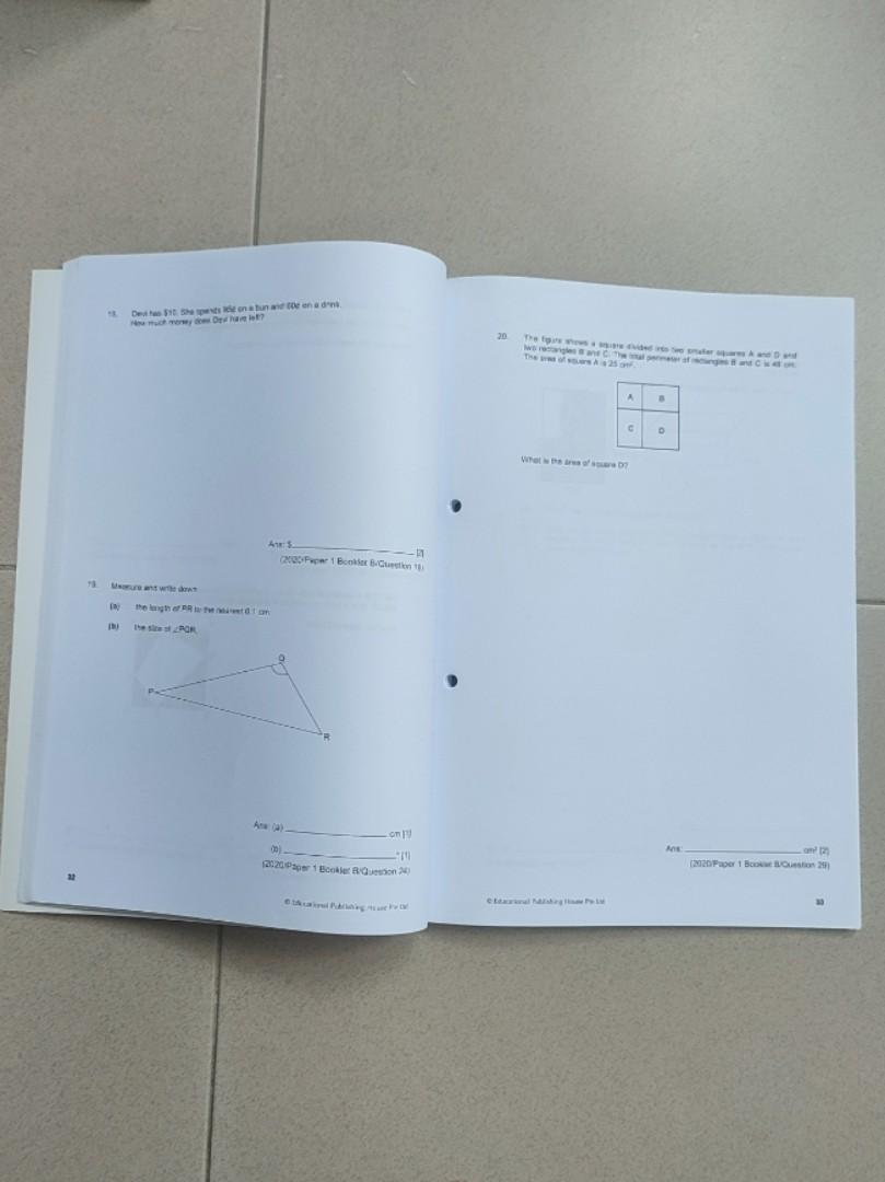 EPH Mathematics PSLE Topical Assessment, Hobbies & Toys, Books ...