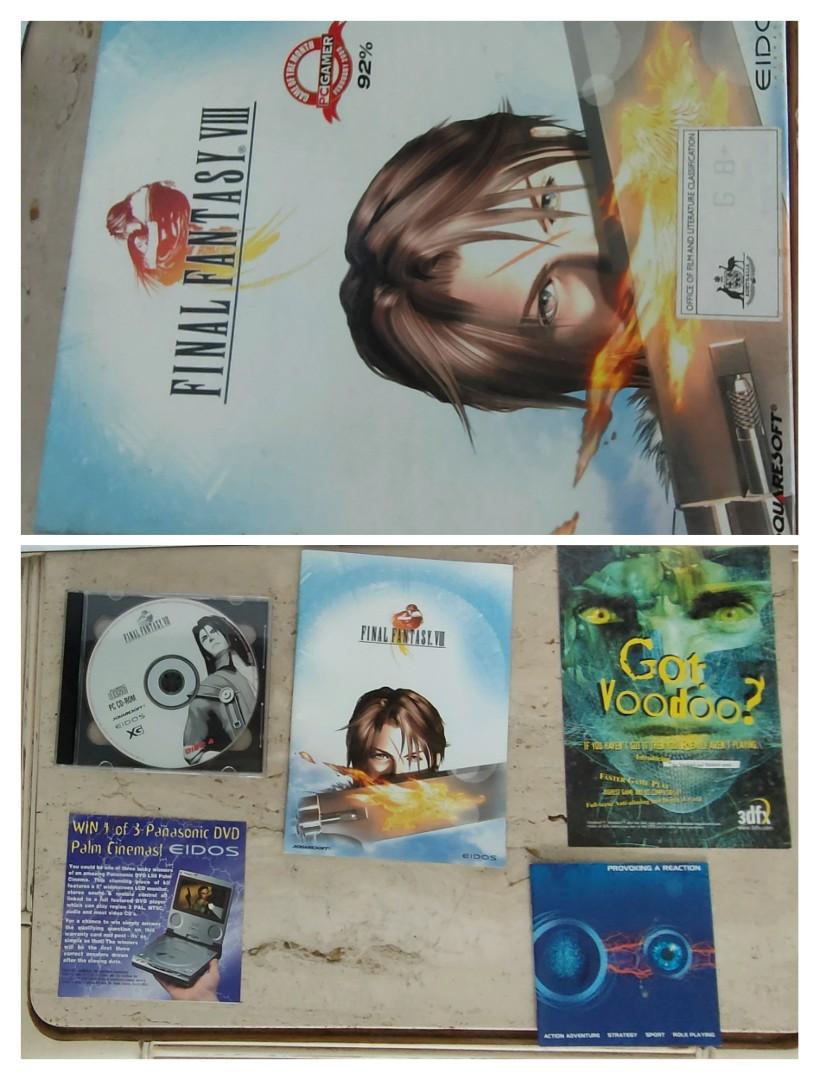 Final fantasy 7 ff8 PC box, Hobbies & Toys, Music & Media, CDs & DVDs ...