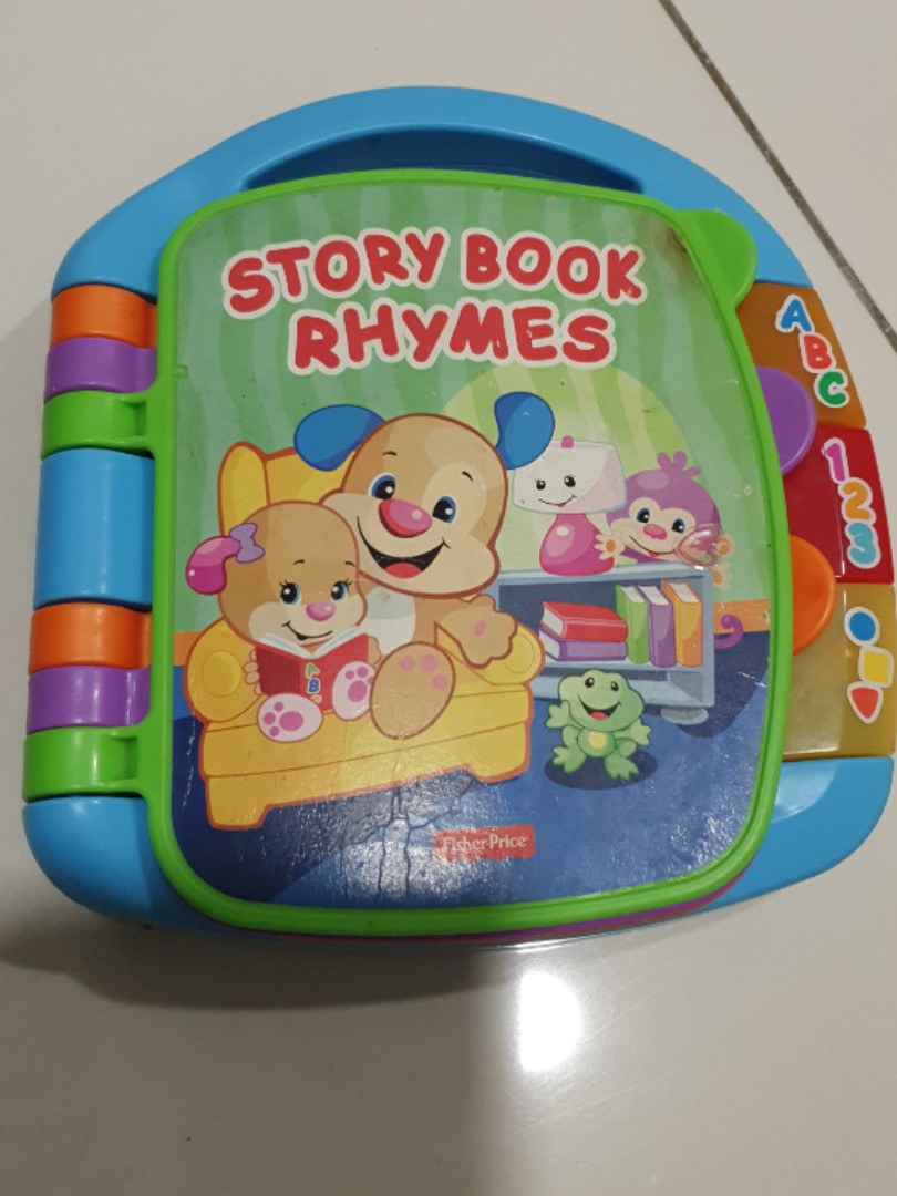Fisher Price Laugh & Learn Storybook Rhymes, Hobbies & Toys, Toys ...