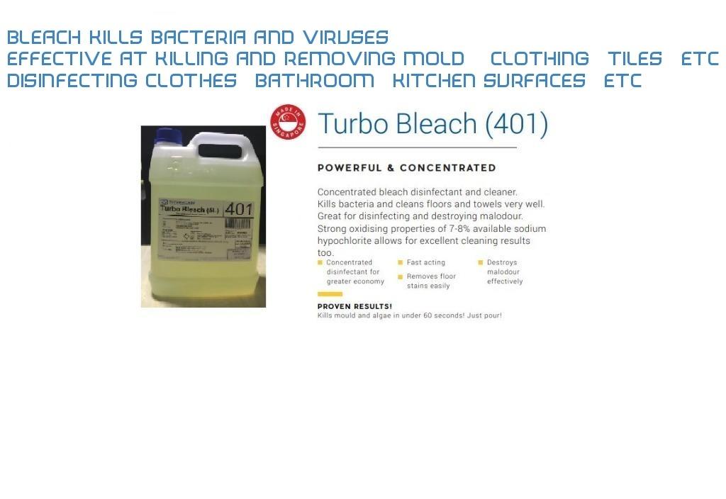 🆓🚛 5L Multi-purpose TURBO BLEACH #Supersteam #Concentrated bleach ...