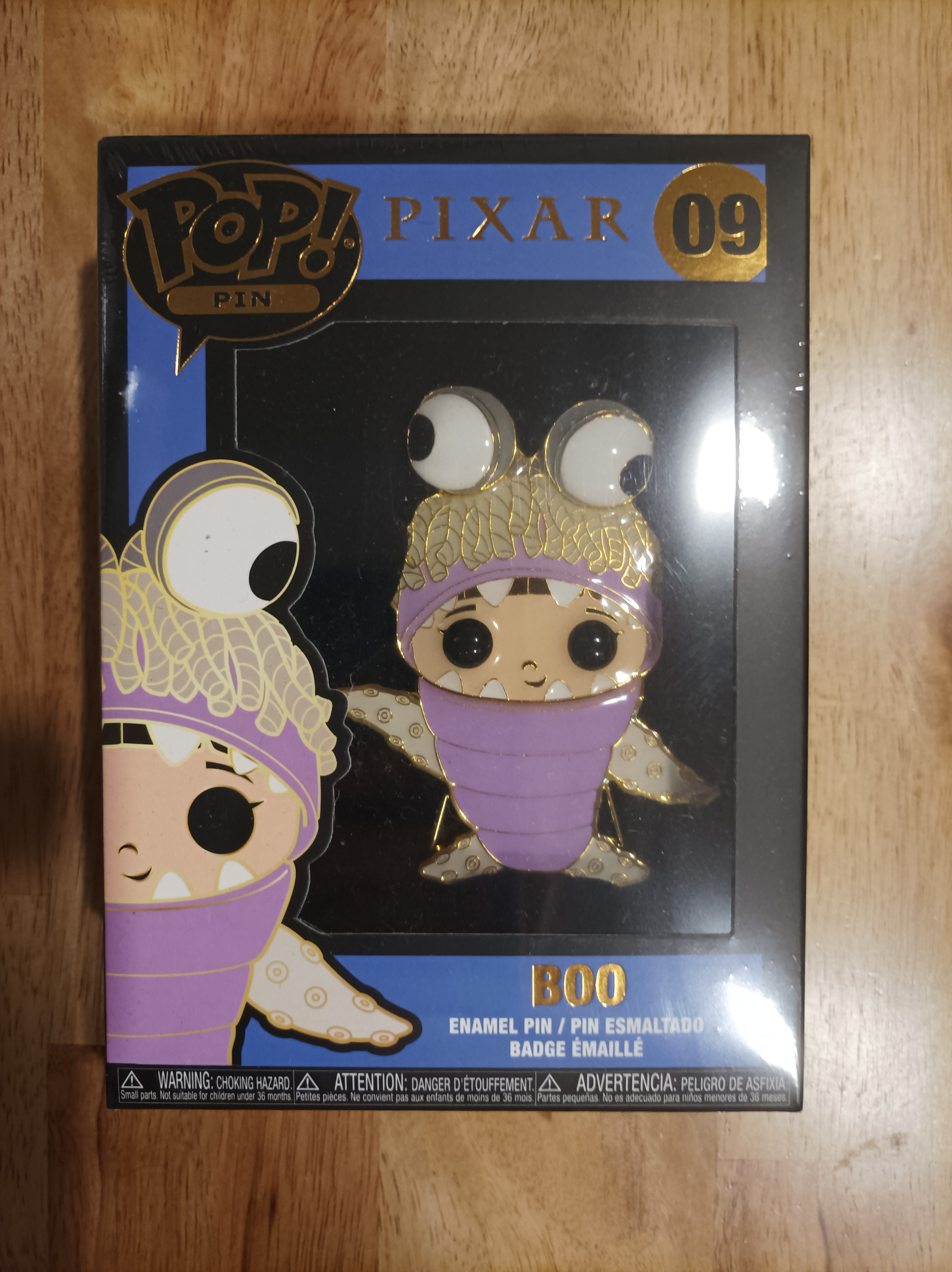 Funko Pop - Monsters Inc Boo 4" enamel pin, Hobbies & Toys, Toys ...