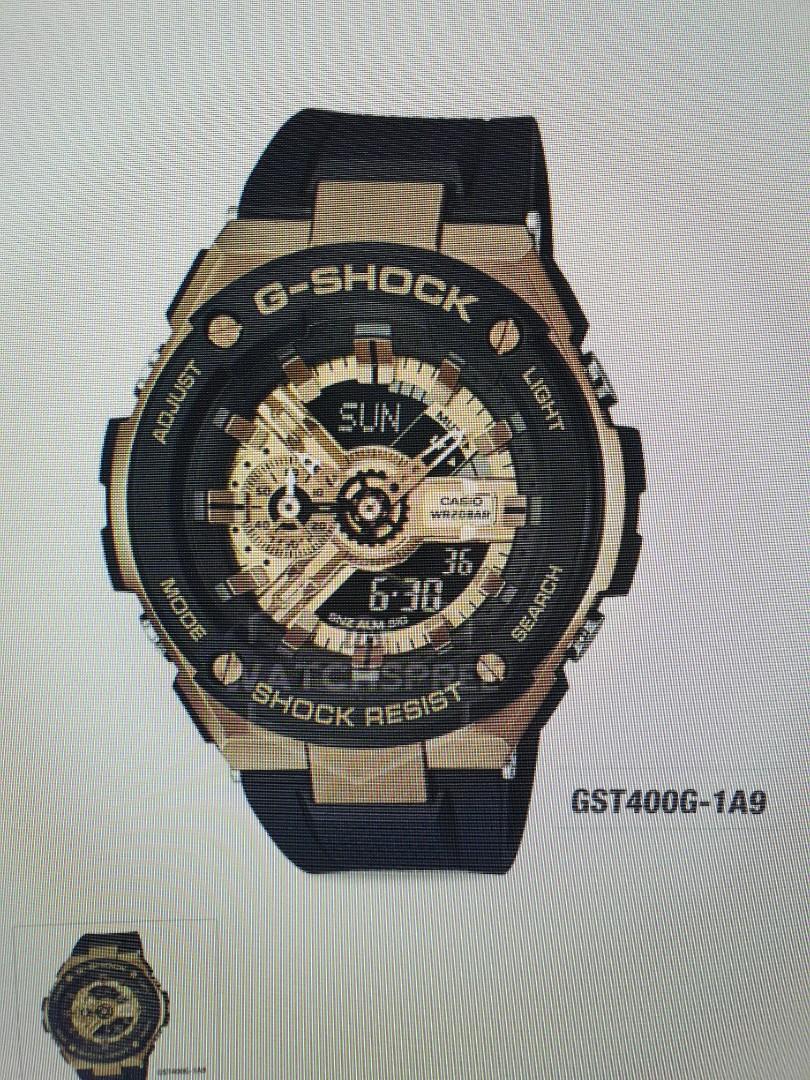 G Shock GST 400G 1A9, Men's Fashion, Watches & Accessories, Watches on ...