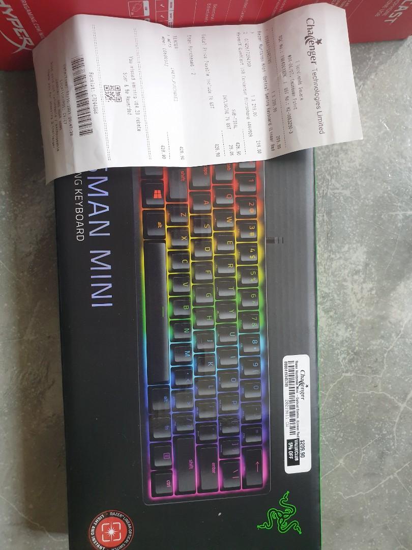 HYPERX QUADCAST AND HUNTSMAN MINI RAZER, Computers & Tech, Parts ...