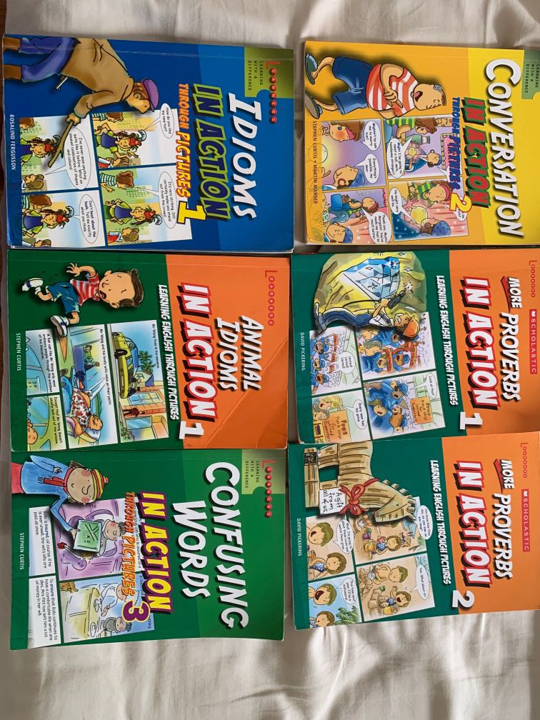 Idioms / Proverbs / Confusing words in Action, Hobbies & Toys, Books ...