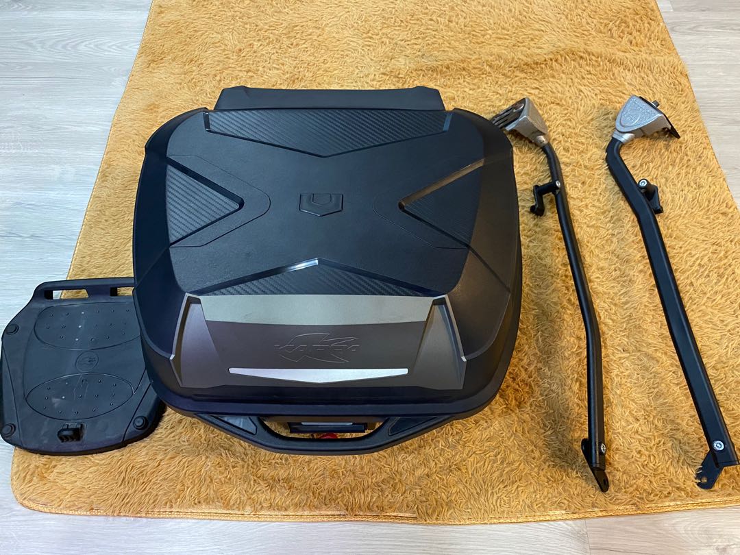 KAPPA K433 Monolock box with base plate + rack + 2 keys, Motorcycles ...