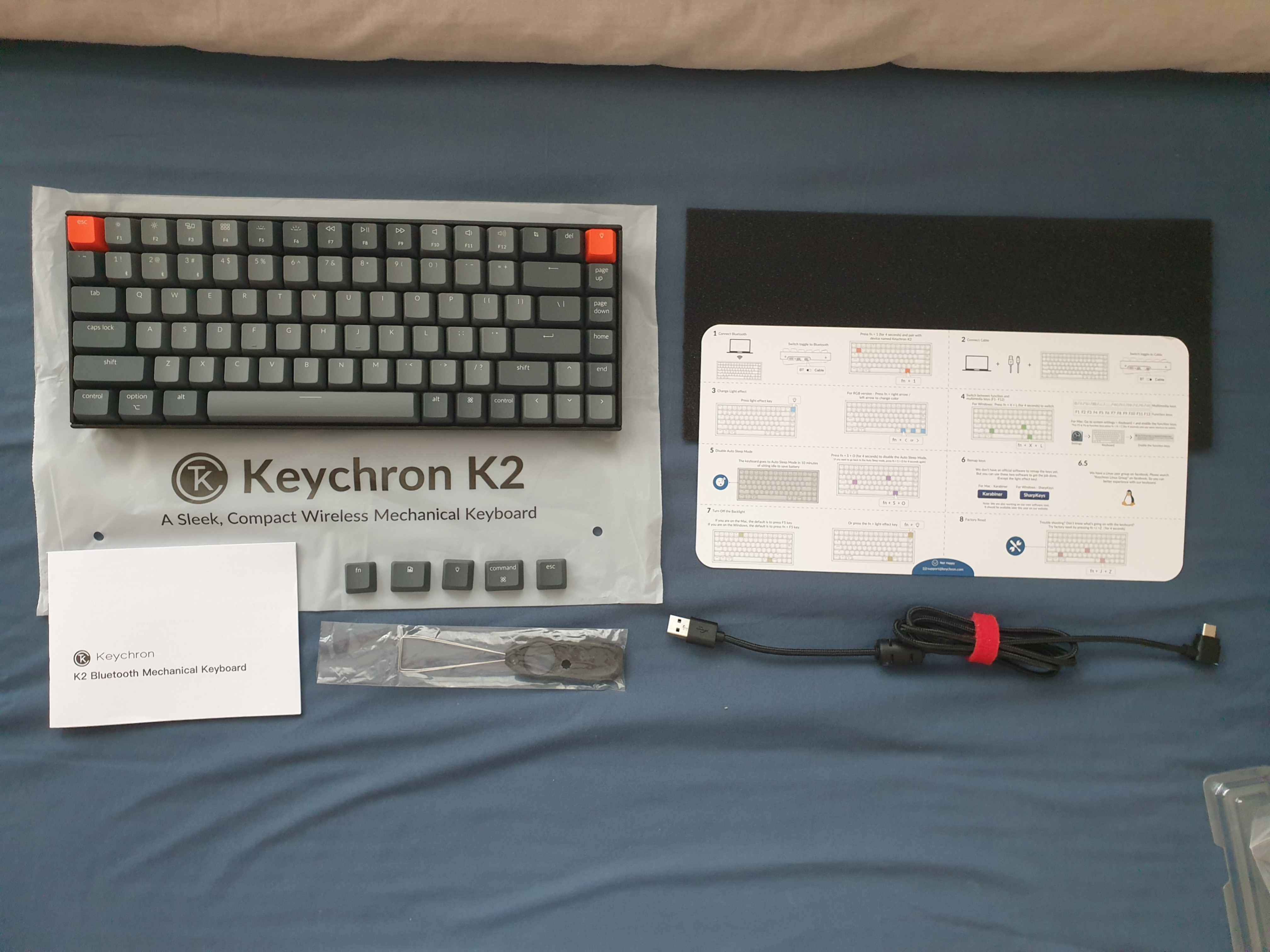 Keychron K2 V2 Mechanical Keyboard (Brown switches), Computers & Tech ...
