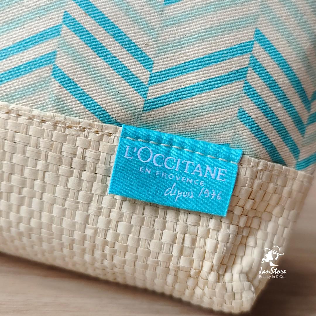 Loccitane 2021 Blue Makeup Pouch L'occitane, Women's Fashion, Bags ...