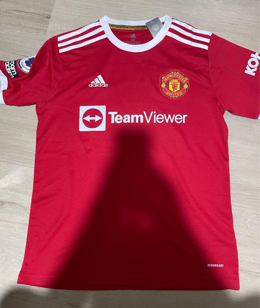 Manchester United Man Utd Home Kit Jerseys and Shorts 21/22 Ronaldo 7 ...