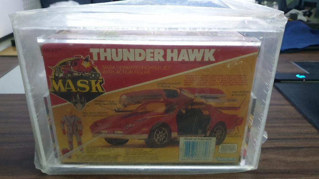 M.A.S.K. MASK Thunderhawk Sealed AFA-80 on Carousell