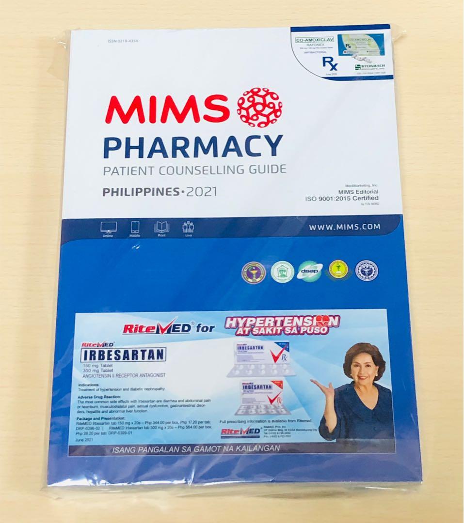 MIMS PHARMACY 2021, Hobbies & Toys, Books & Magazines, Textbooks on ...