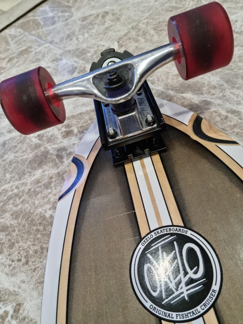 Modified Oxelo Fishtail Cruiser/ Surfskate, Sports Equipment, Sports ...