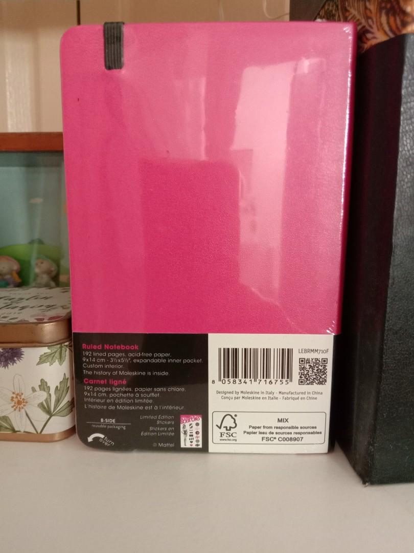Moleskine BARBIE NOTEBOOK., Hobbies & Toys, Stationery & Craft ...