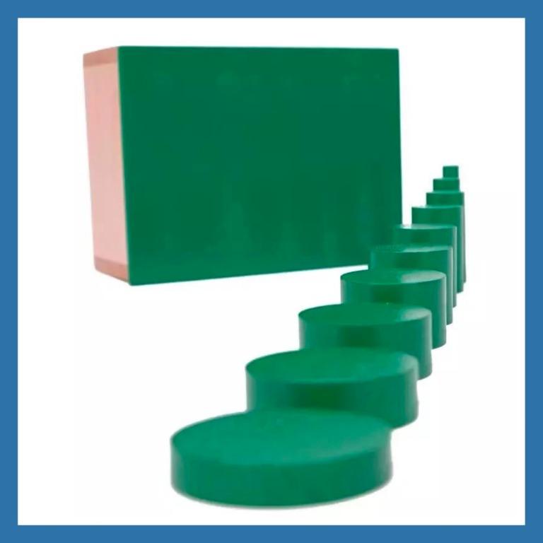 Montessori Knobless Cylinders (Sensorial Activity), Hobbies & Toys ...