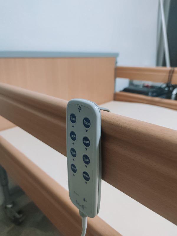 Motorised Hospital Bed - Domiflex Premium Nursing Bed, Continuous Side ...