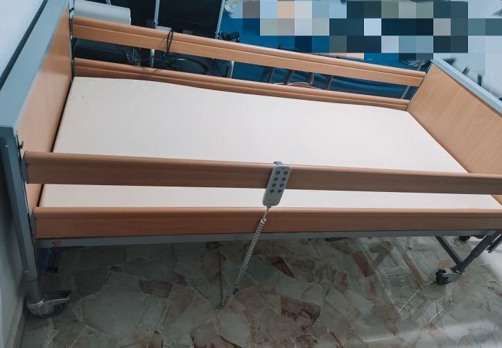 Motorised Hospital Bed - Domiflex Premium Nursing Bed, Continuous Side ...