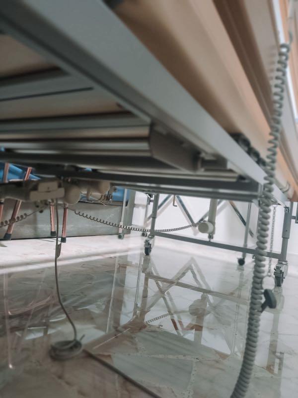 Motorised Hospital Bed - Domiflex Premium Nursing Bed, Continuous Side ...