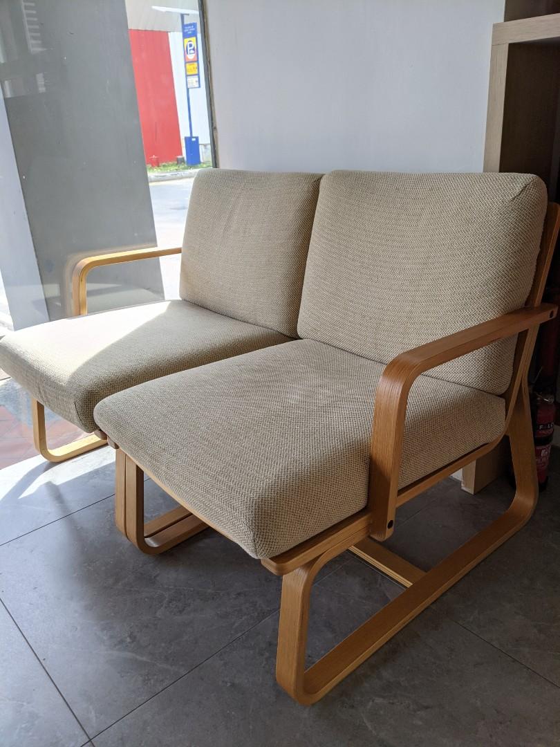 Muji Sofa Set, Furniture & Home Living, Furniture, Chairs on Carousell