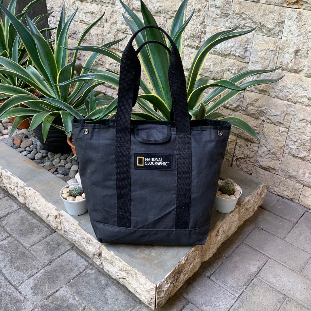 NATIONAL GEOGRAPHIC ADVENTURE HERITAGE UTILITY TOTE BAG, Fesyen Pria ...